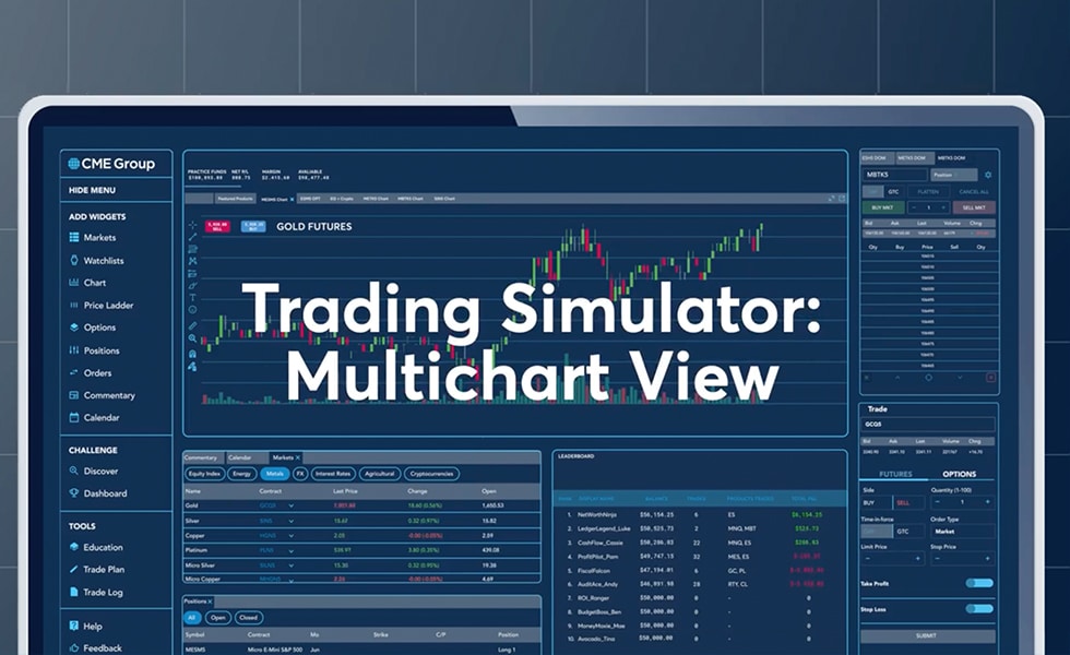 Trading Simulator How-To Guide: Multichart View - CME Group