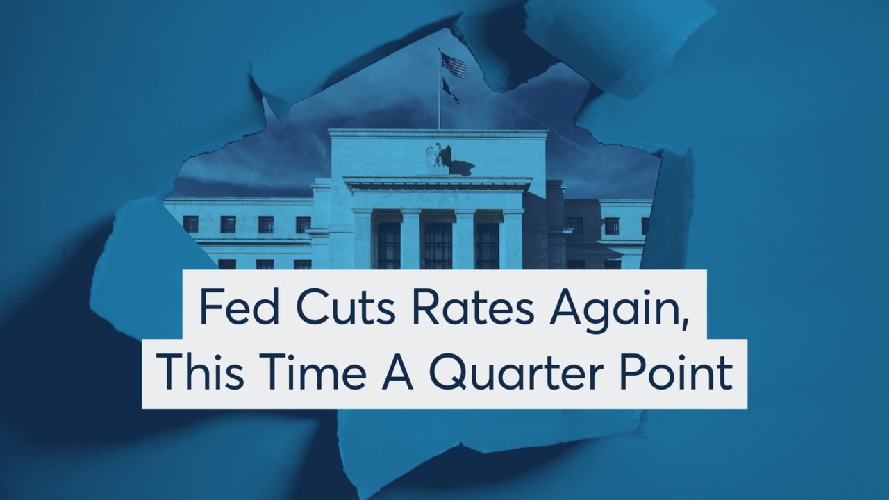 Fed Cuts Rates Again, This Time A Quarter Point - CME Group