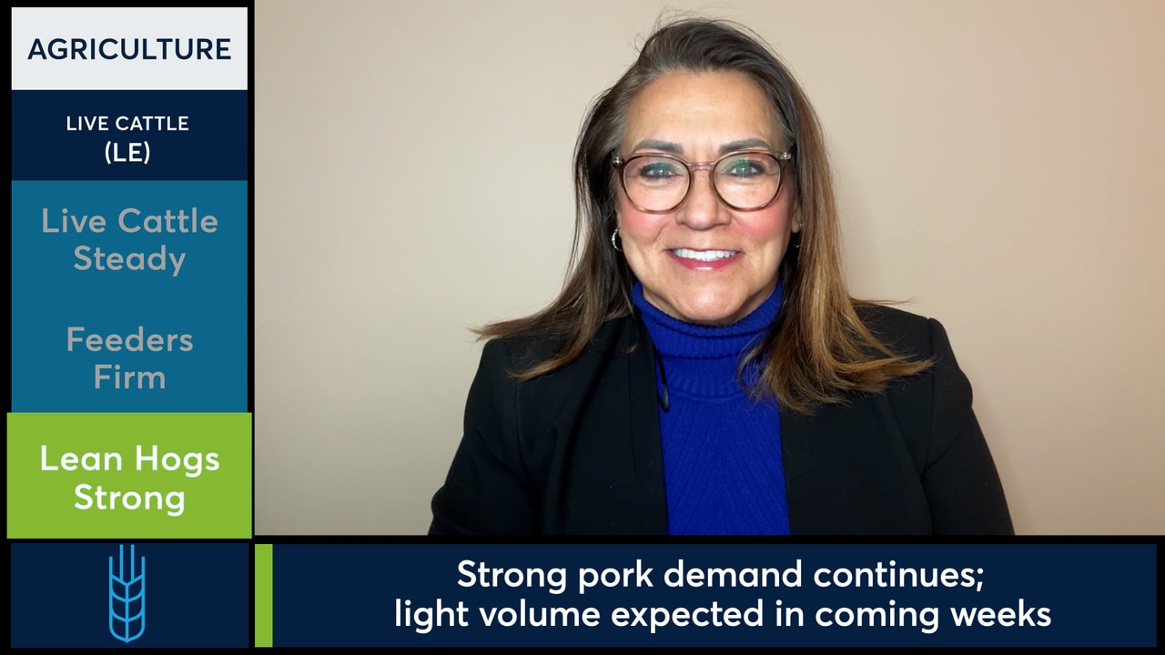 Live Cattle and Lean Hog futures held steady in quiet holiday trade ...