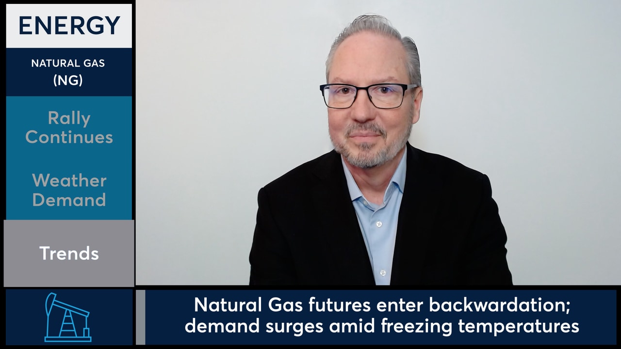 Natural Gas futures reached a three year high. - CME Group