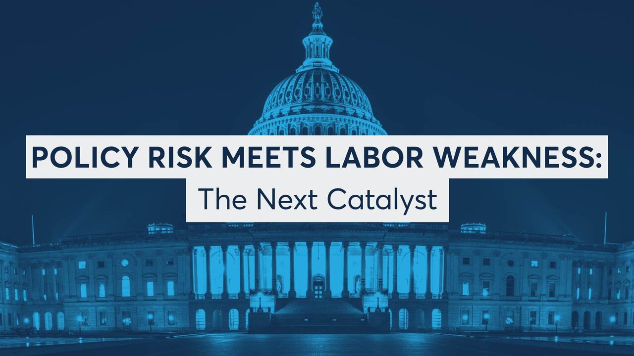 Policy Risk Meets Labor Weakness: The Next Catalyst - CME Group