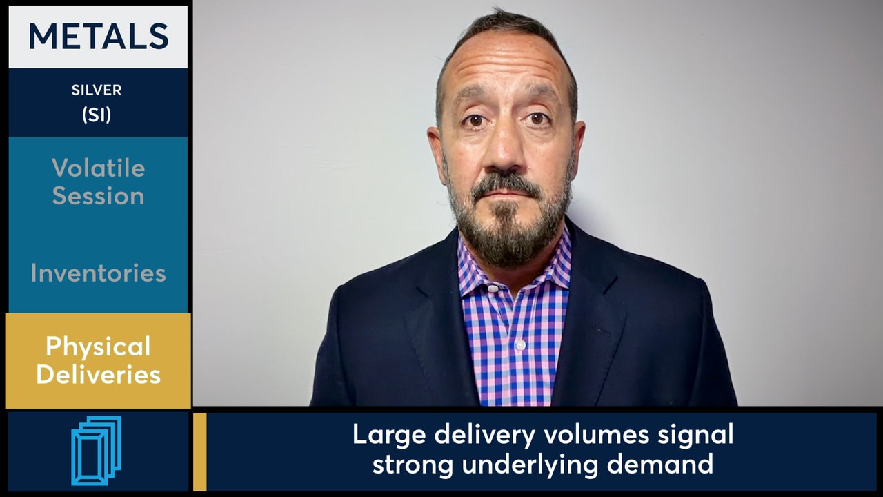 Silver futures rebounded from sharp sell-off as physical supplies ...