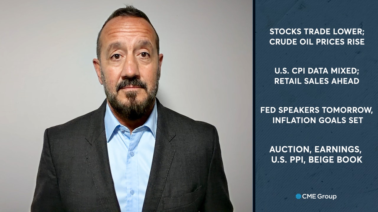 Stocks trade lower after mixed CPI data. - CME Group