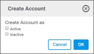 Create New Account