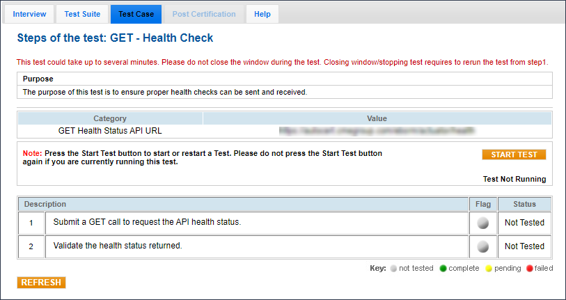 GET - Health Check