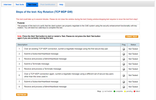 Key Rotation (TCP MDP GW)