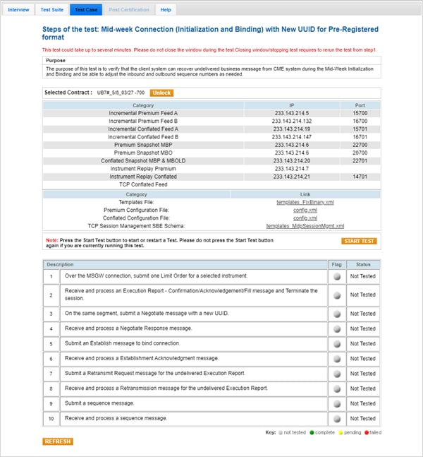 Mid-Week Connection (Initialization and Binding) with New UUID
