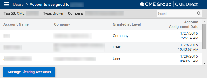 View Assigned Accounts